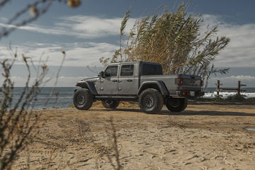 2022 Jeep Gladiator - Black Rhino TUSK - Gun Metal | Wheel Pros